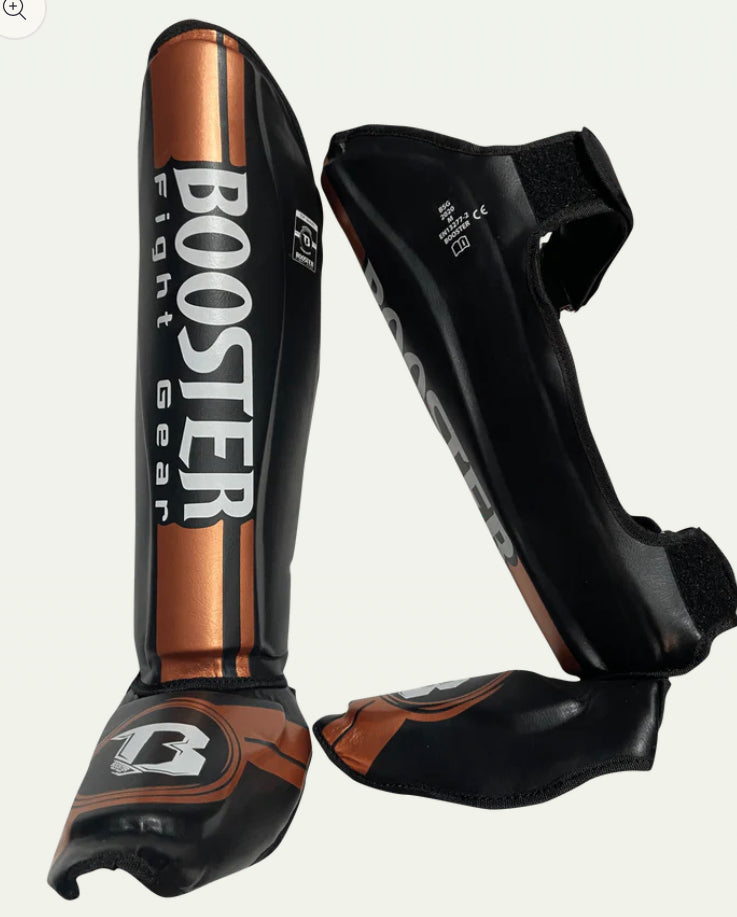 Booster Shinguards BSG V3 Black Copper – The Muaythai supply